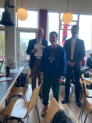 Zware Skiffhead op de Amstel - HRV Cornelis Tromp